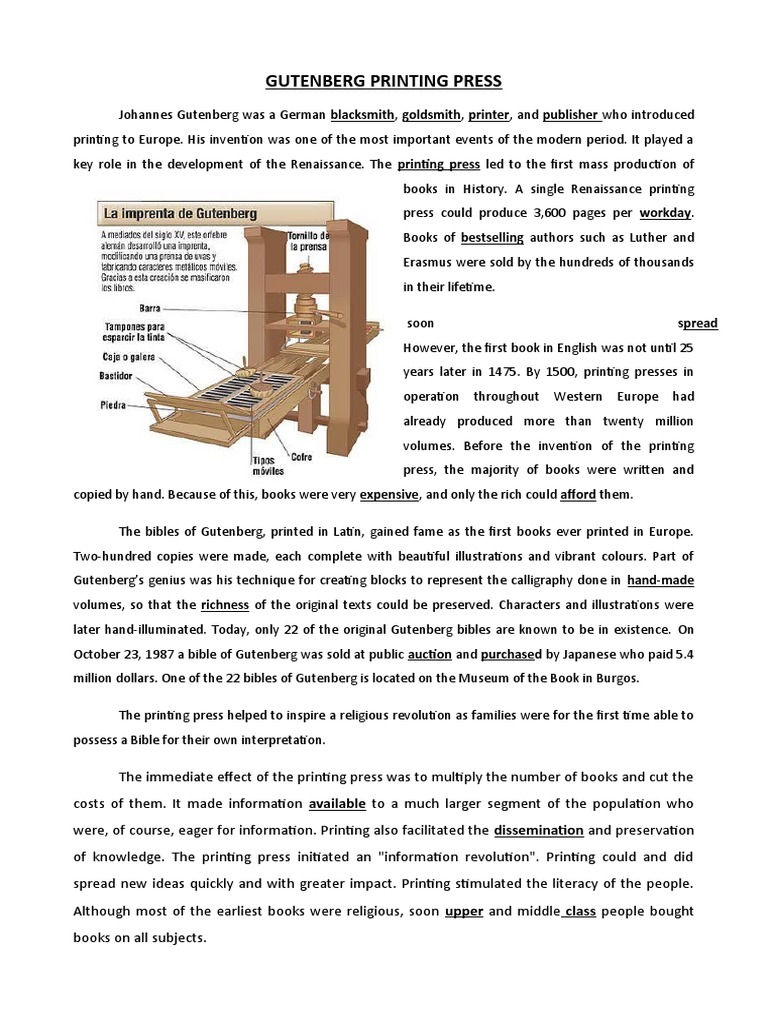 Printing Press | PDF | Printing Press | Printing