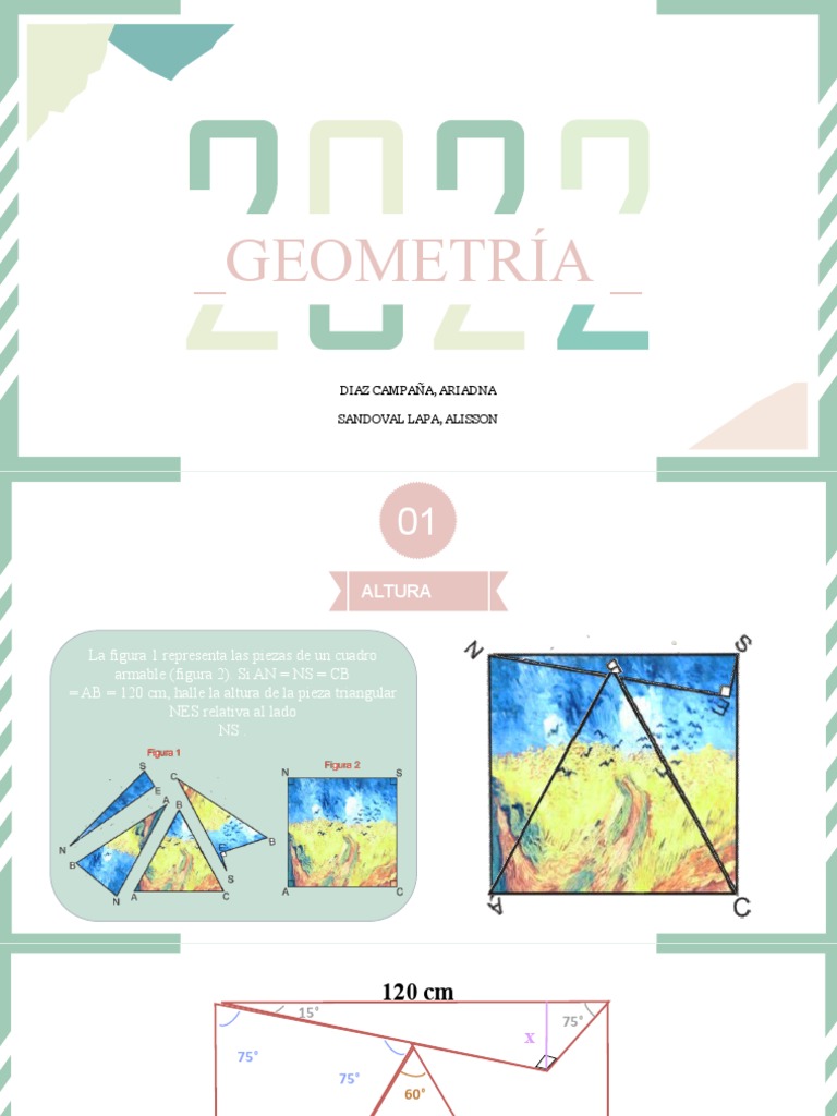 Geometría Repaso | PDF | Triángulo | Geometría triangular