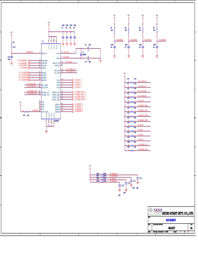 Msi MS-95V7 Rev. 0a | PDF | Audi
