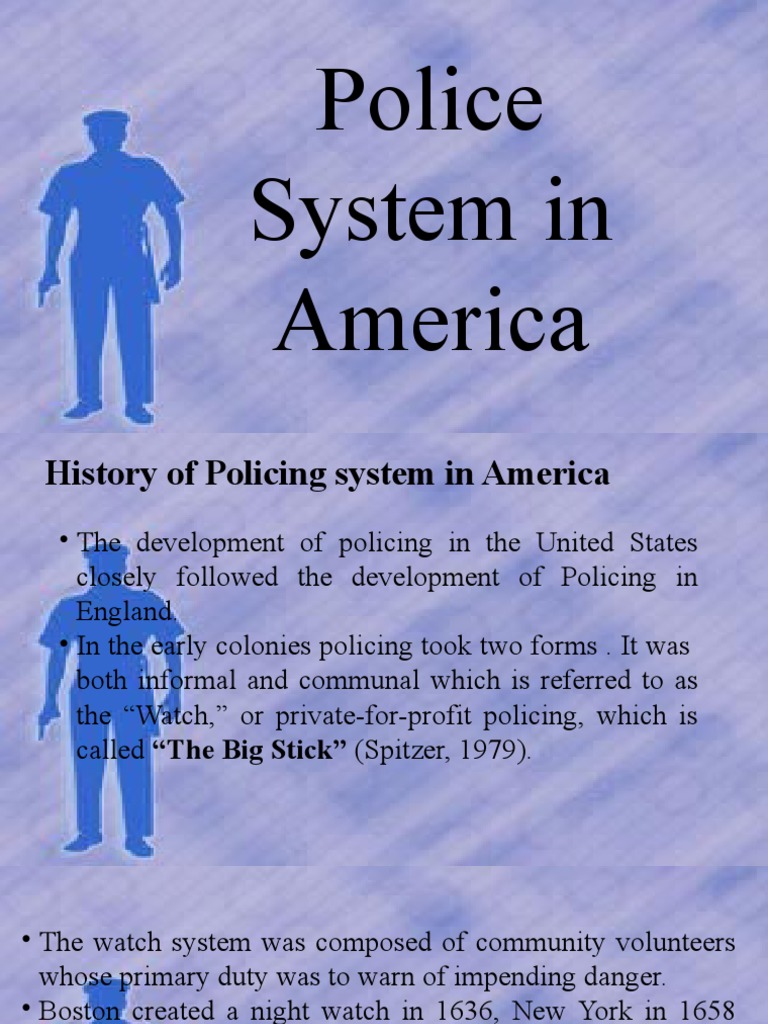 Evolution of Policing in America | PDF | Police | Sergeant