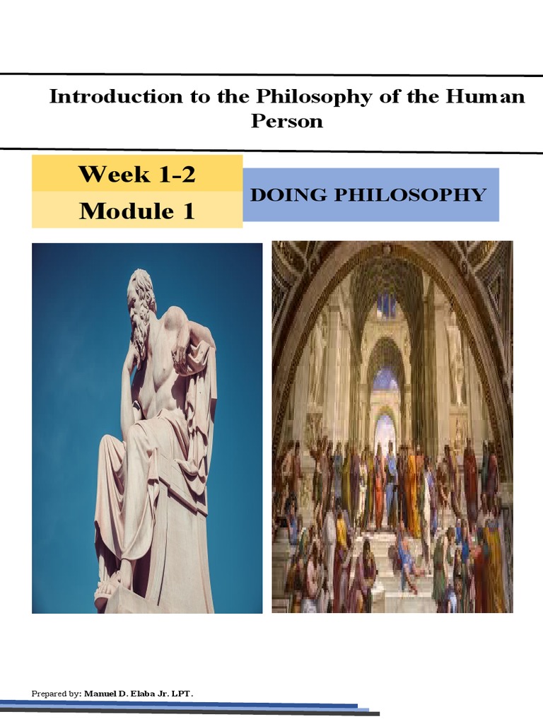 An Introduction to Doing Philosophy: Distinguishing Perspectives ...