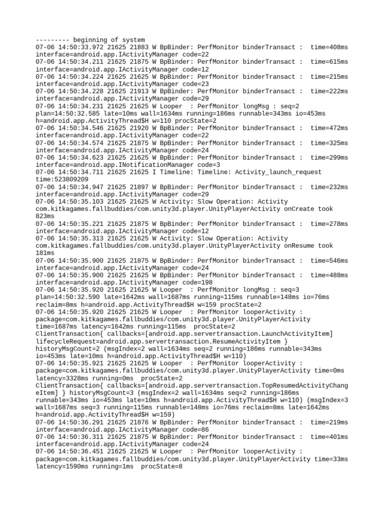 Mod Menu Log - Com - Kitkagames.fallbuddies | PDF | Logging | Computer Architecture
