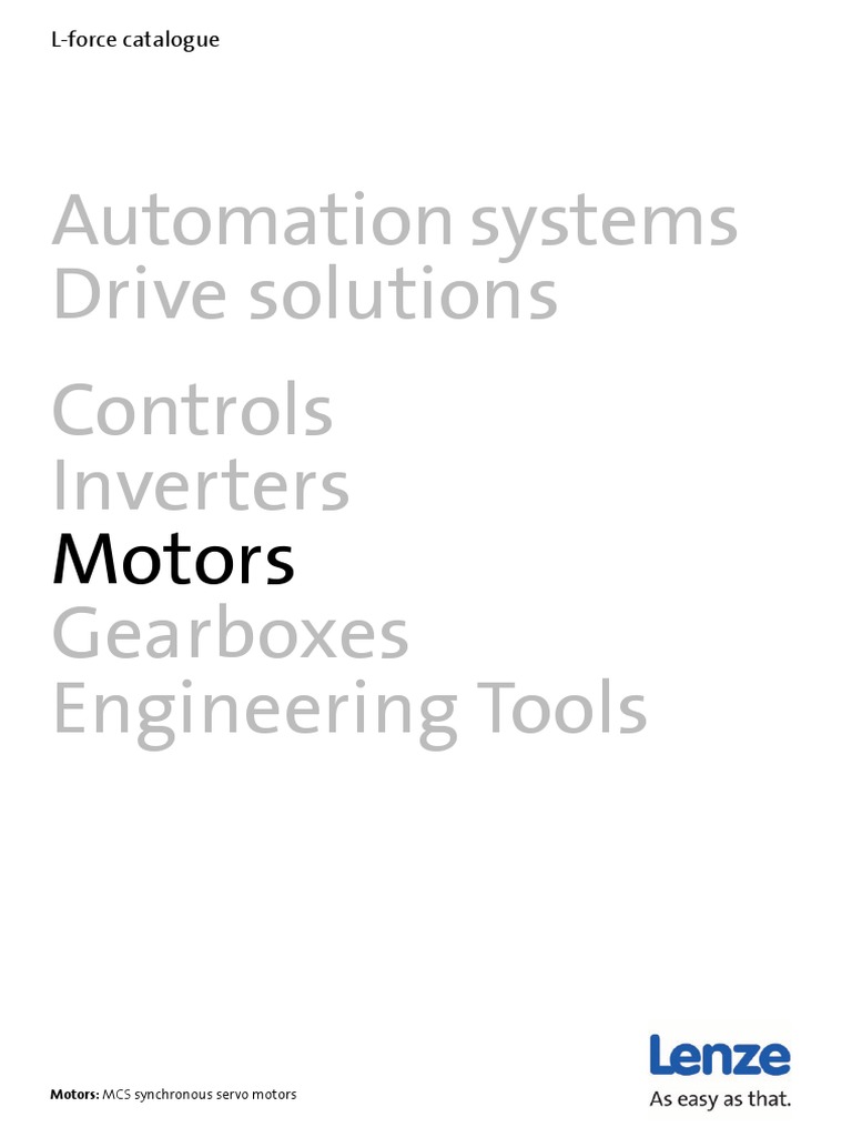 Cat MT Mcs GB | PDF | Electric Motor | Mechanical Engineering
