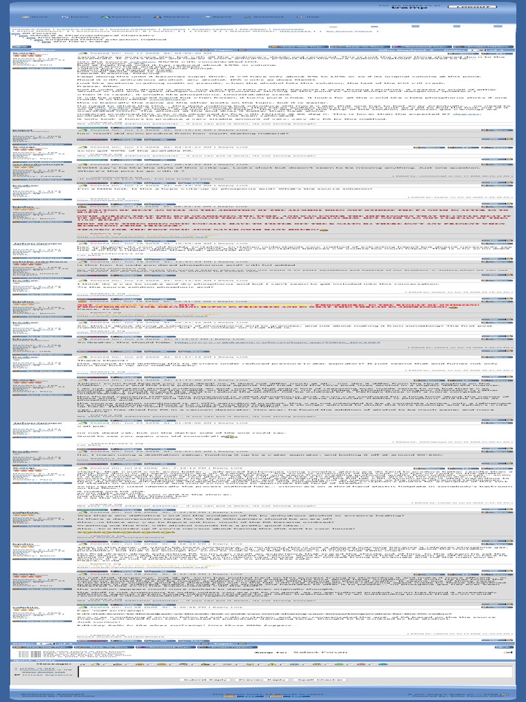 Tramp Simplified H3PO3 Extraction Method | PDF | Equations | Mathematics