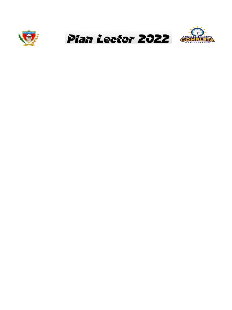 PLAN LECTOR 2° 2022 (1) Corregido | PDF | Machu Picchu | Imperio Inca