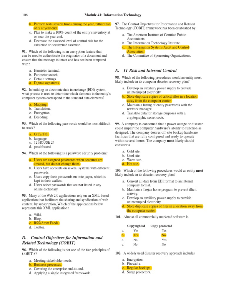 MAS Wiley Questions 2019-4 | PDF | Databases | Programming