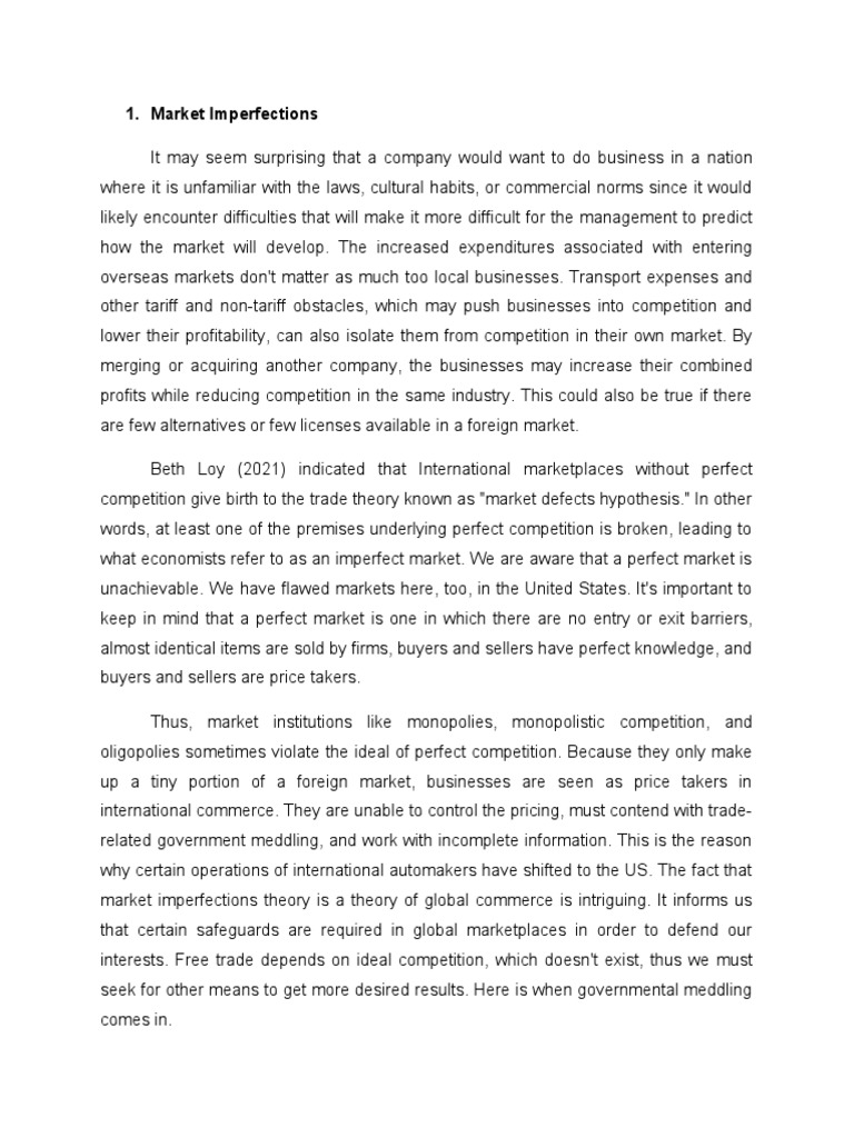 Challenges of Multinational Companies A1 | PDF | Taxes | Perfect ...