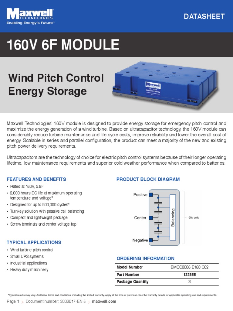 160V 6F Module - Ds - 3002017 EN.5 1 | PDF | Electrical Engineering | Electricity