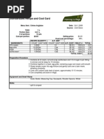Food Costing Example and Formula | PDF | Foods | Cuisine