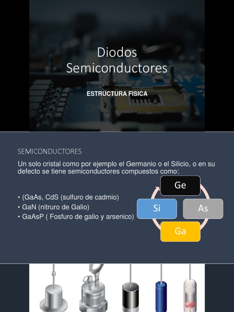 Diodos Semiconductores | PDF | Semiconductores | Diodo