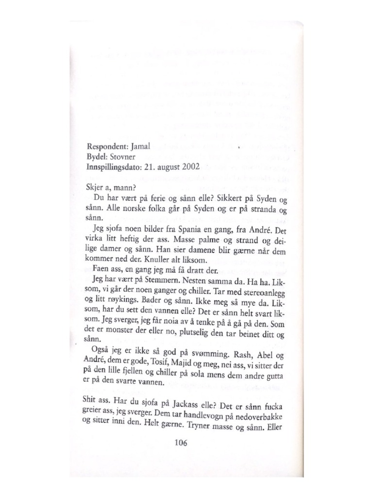 Zeshan Shakar - Tante Ulrikkes Vei | PDF