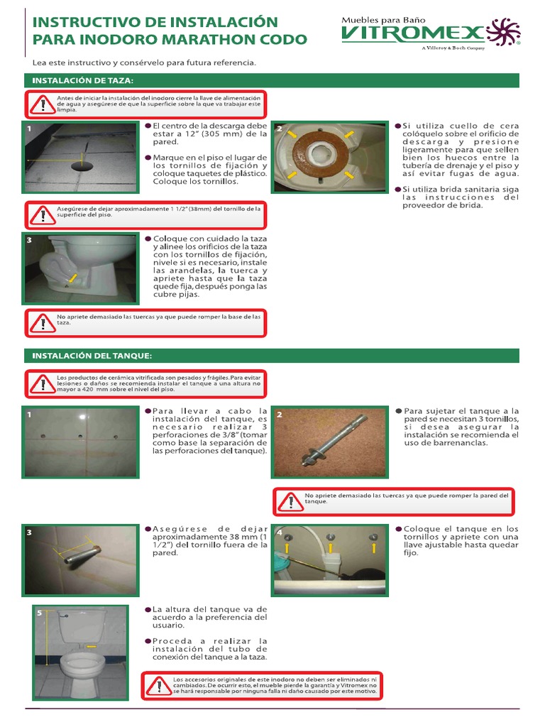 VITROMEX - MUEBLES SANITARIOS - MarathonCodoColor | PDF