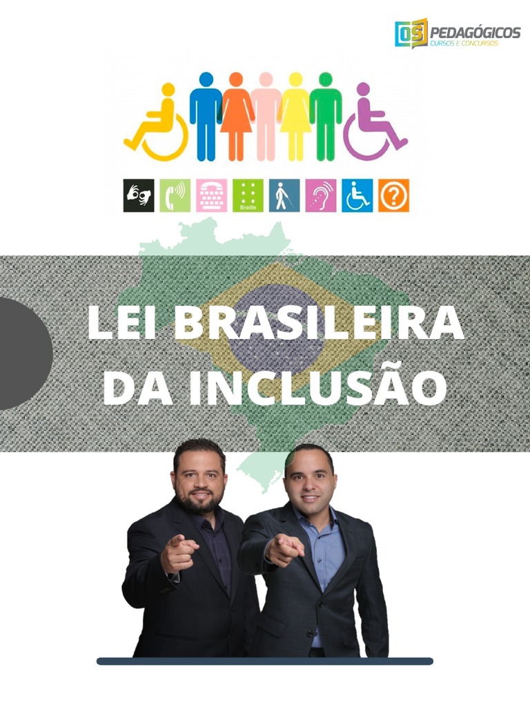 Lei Brasileira Da Inclusão | PDF | Acessibilidade | Educação Especial