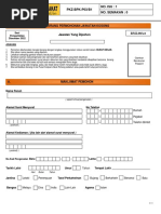 Borang Pingat 2025 Awam | PDF