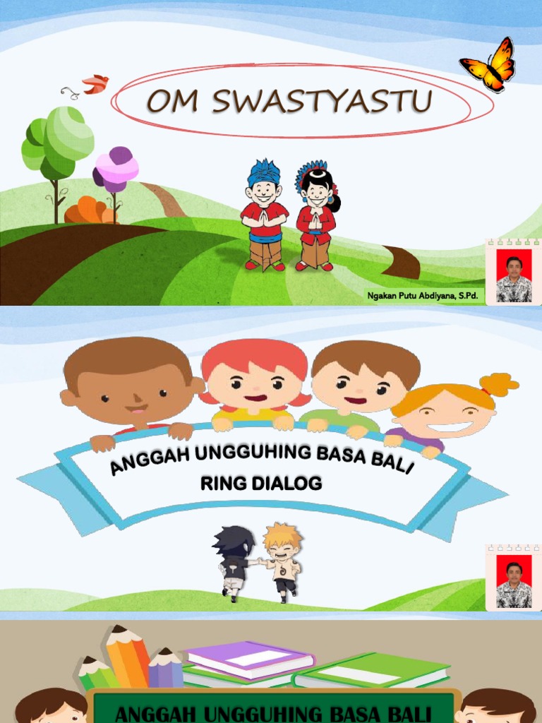 2 - Materi Anggah Ungguhing Basa Bali (Dialog Basa Bali) | PDF