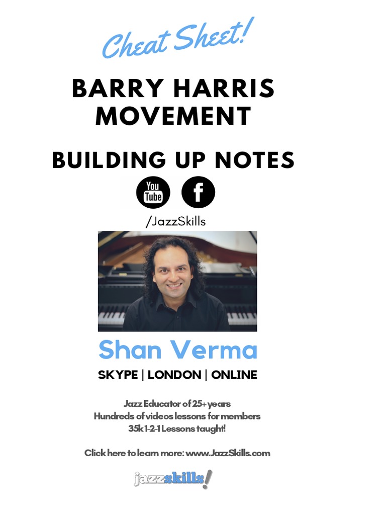 Barry Harris Movement - Building Up Notes | PDF