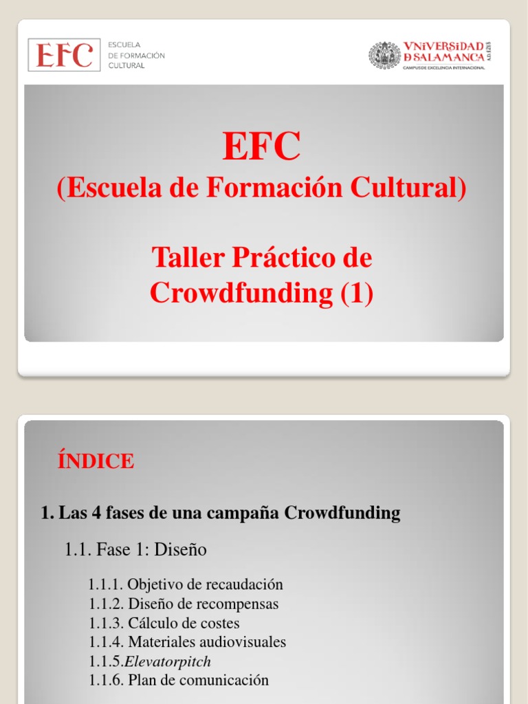 Guía Completa de Crowdfunding EFC | PDF | Negocios