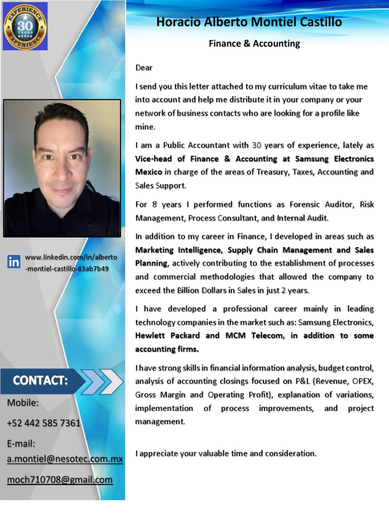 Presentation Letter | PDF