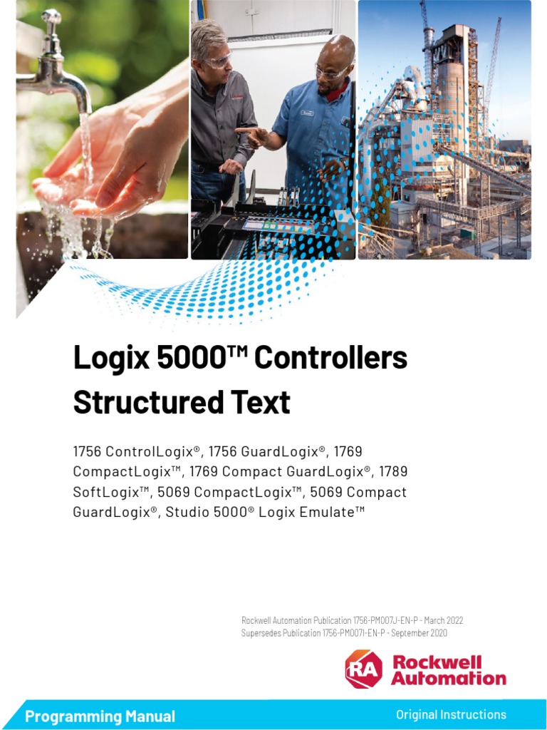 Logix5000 Texto Estructurado | PDF | Boolean Data Type | String (Computer Science)