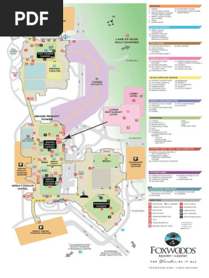 Maps Of Inside Foxwoods