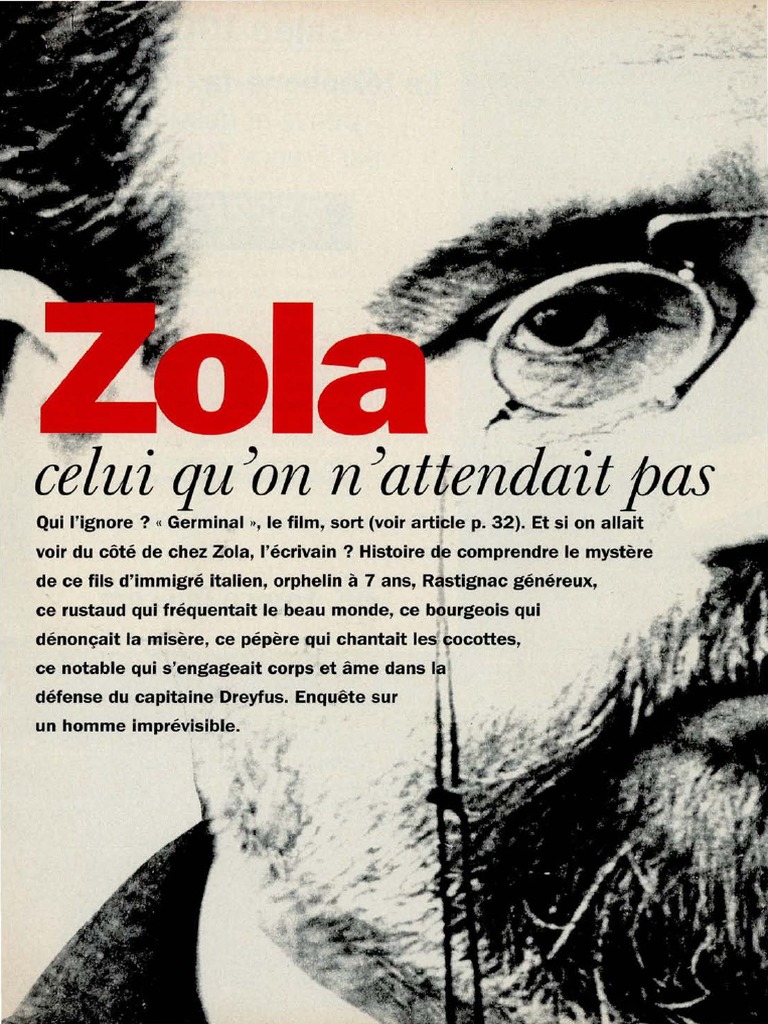 Emile Zola | PDF | Émile Zola