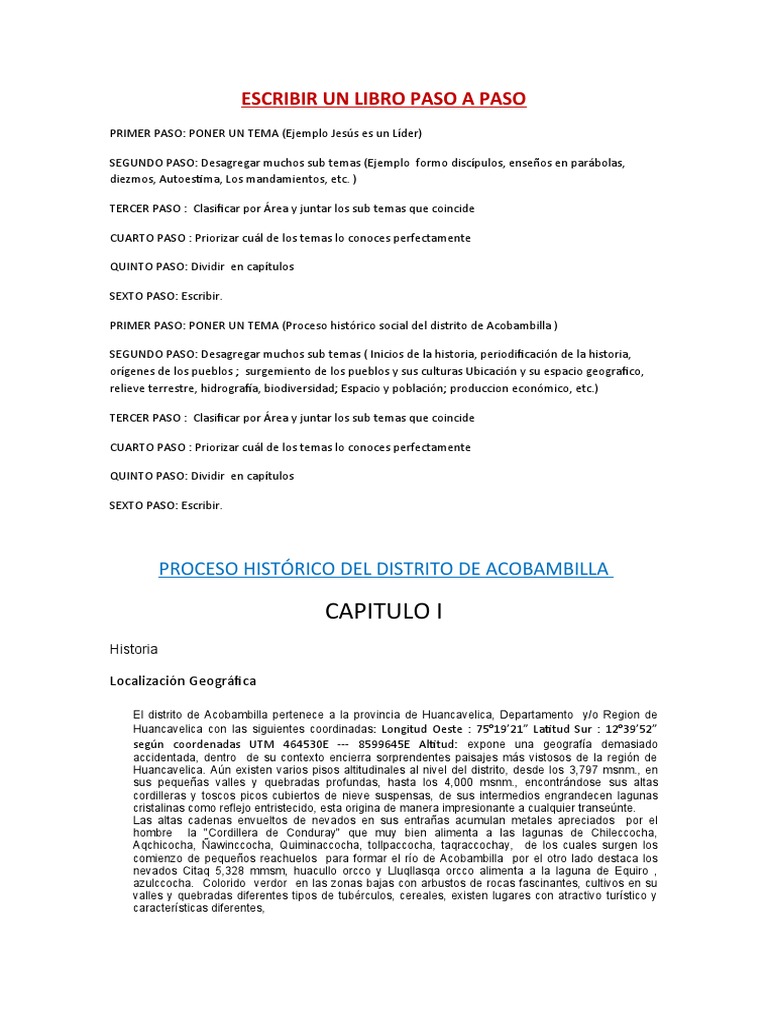 como escribir un libro | PDF | Nieve | Relámpago