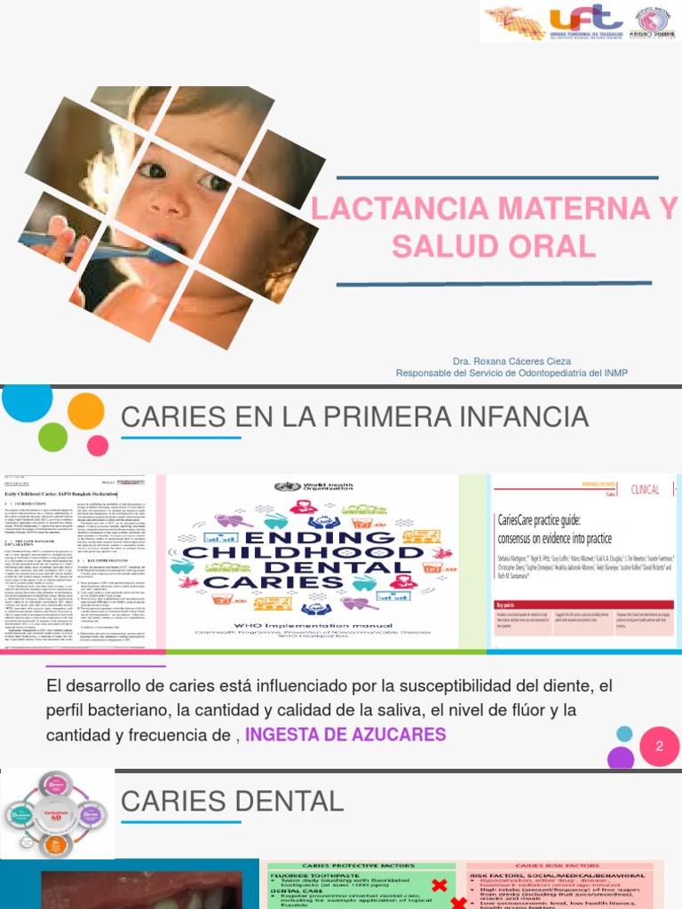Lactancia y Salud Oral | PDF | Amamantamiento | Leche