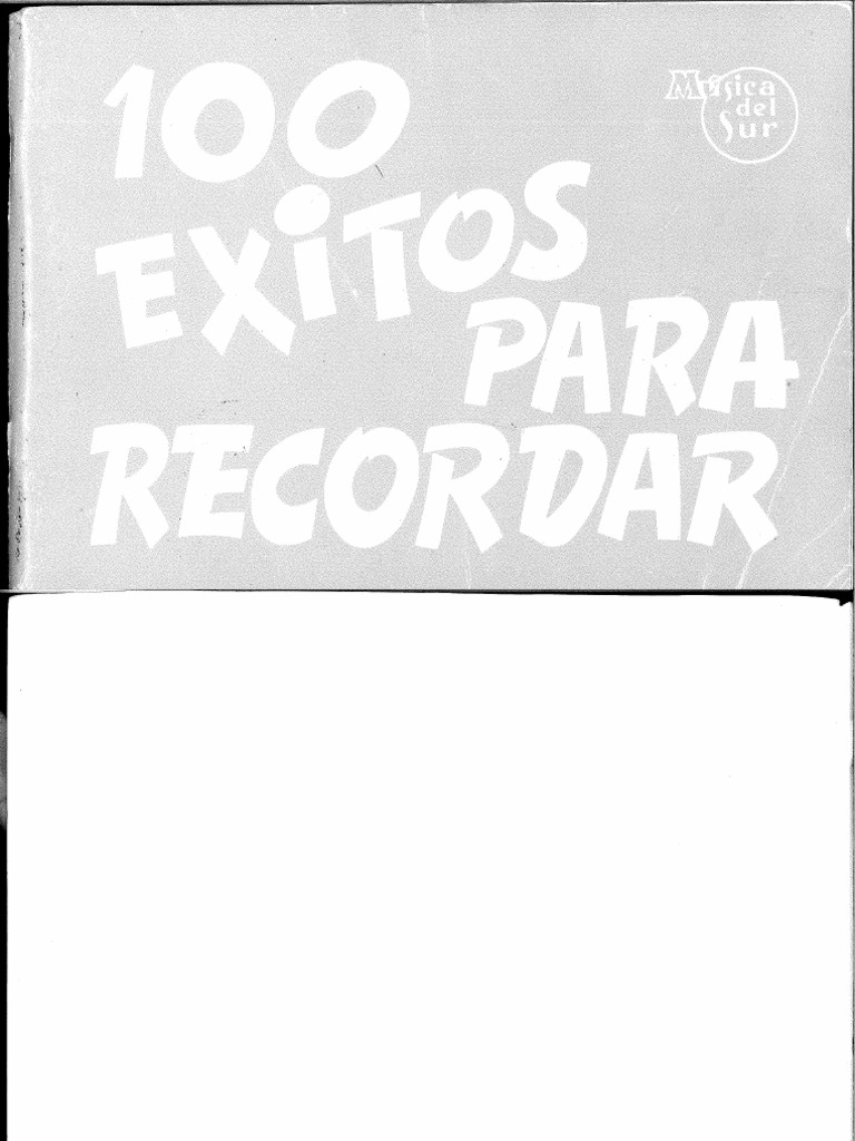 100 Exitos para Recordad | PDF