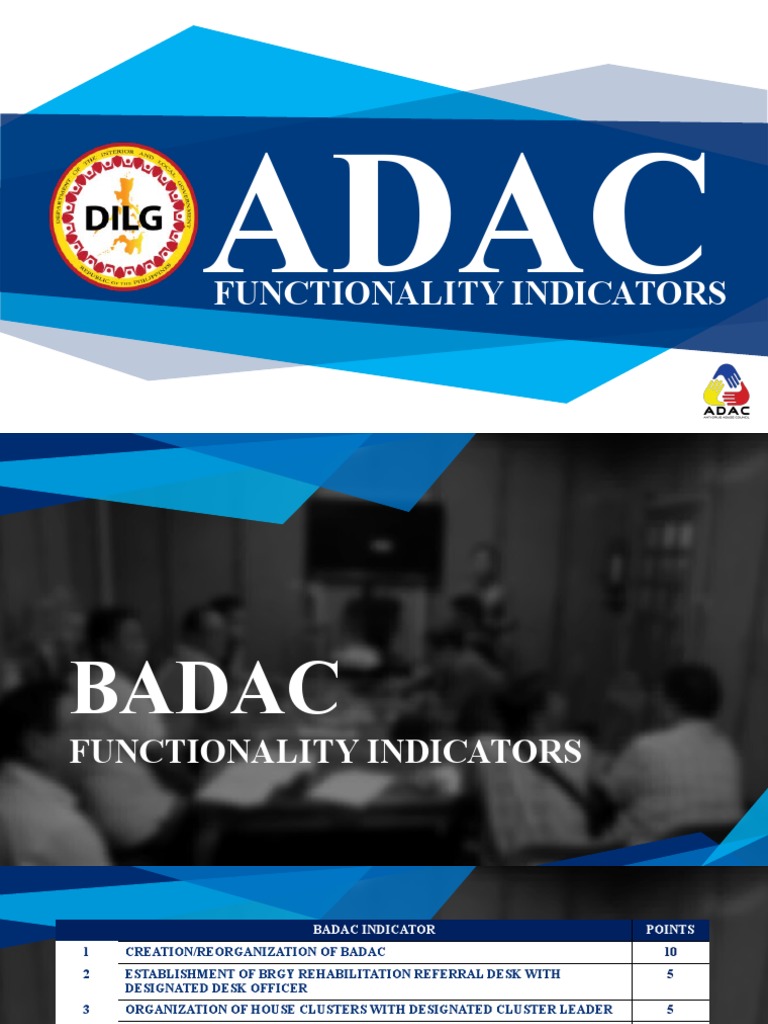 BADAC Functionality 11.19.18 | PDF | Evaluation