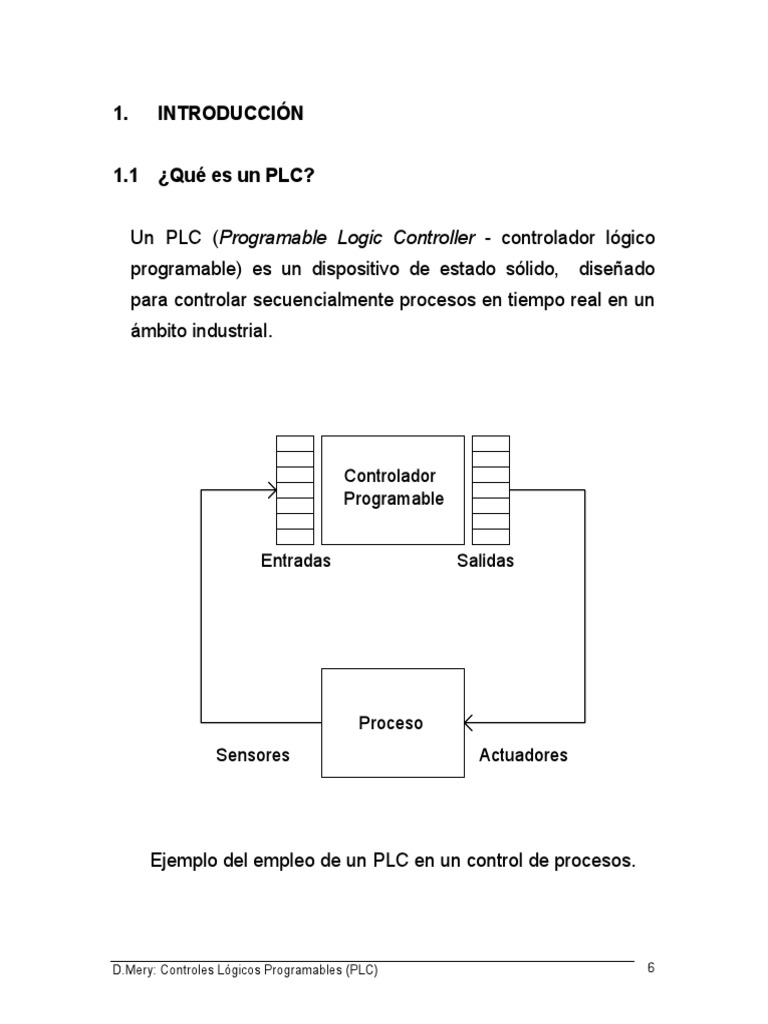 PLC 1 | PDF | Controlador lógico programable | Informática