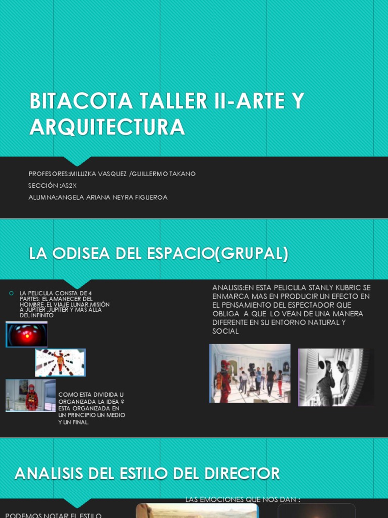 Bitacora - Taller Ii - Ariana Neyra | PDF