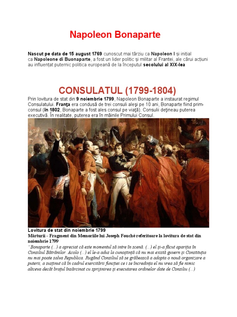 Napoleon Bonaparte | PDF