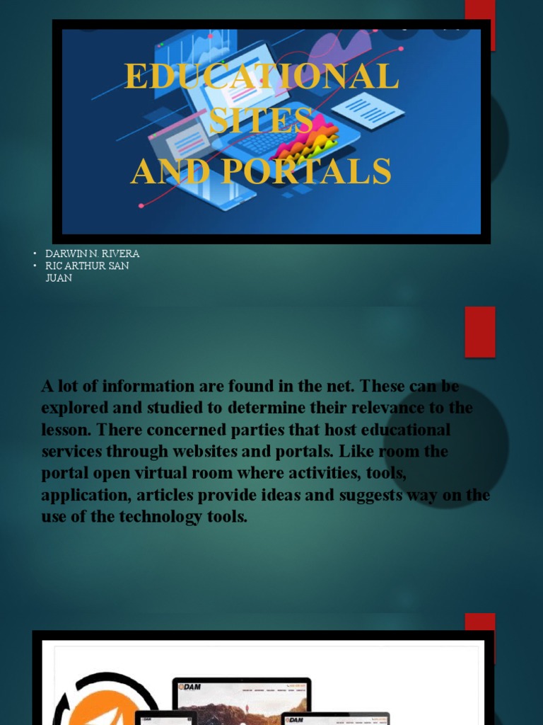 Understanding Educational Websites and Portals | PDF | Websites ...