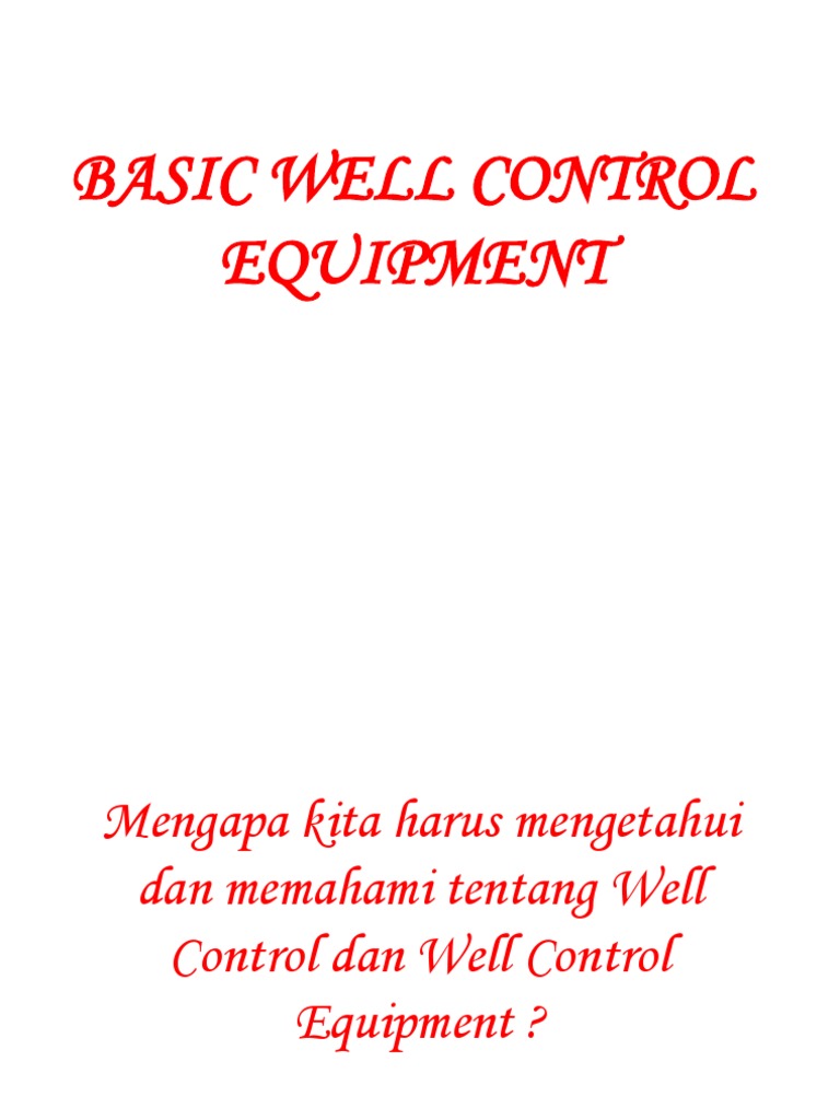 Iv. Bop System | PDF | Teknologi & Rekayasa