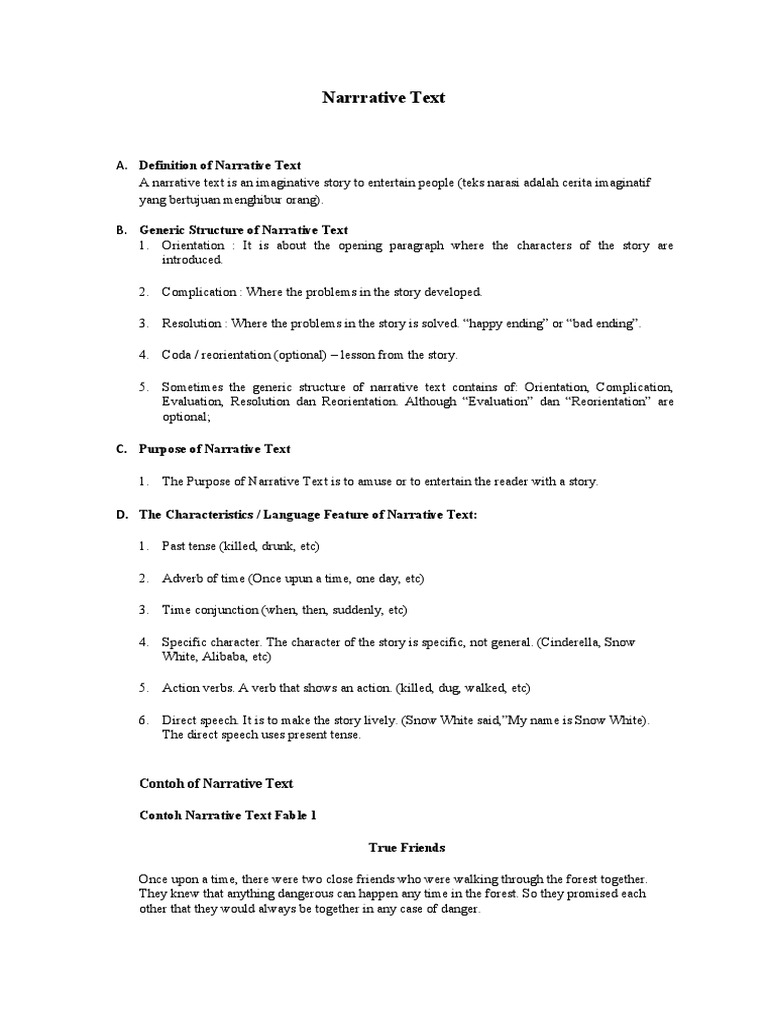 Definition of Narrative Text | PDF | Crocodile | Grammatical Tense
