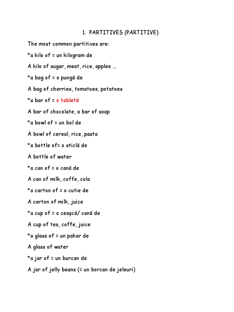 PARTITIVES and Quantifiers | PDF