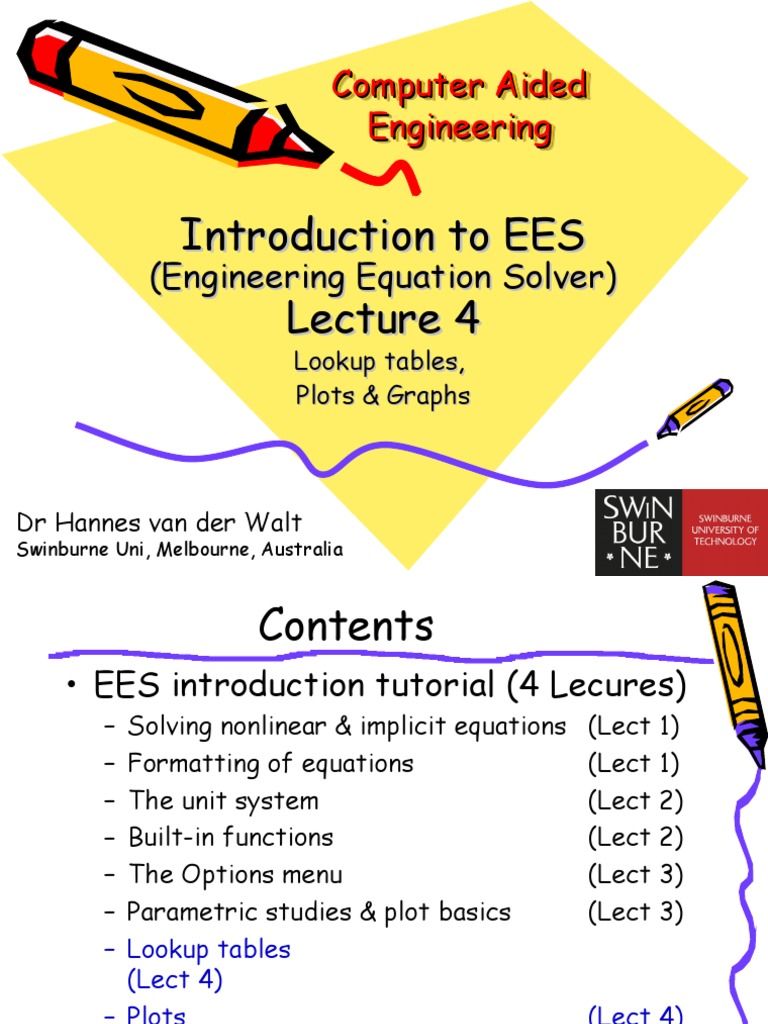 EES Lecture 4 | PDF | Computing