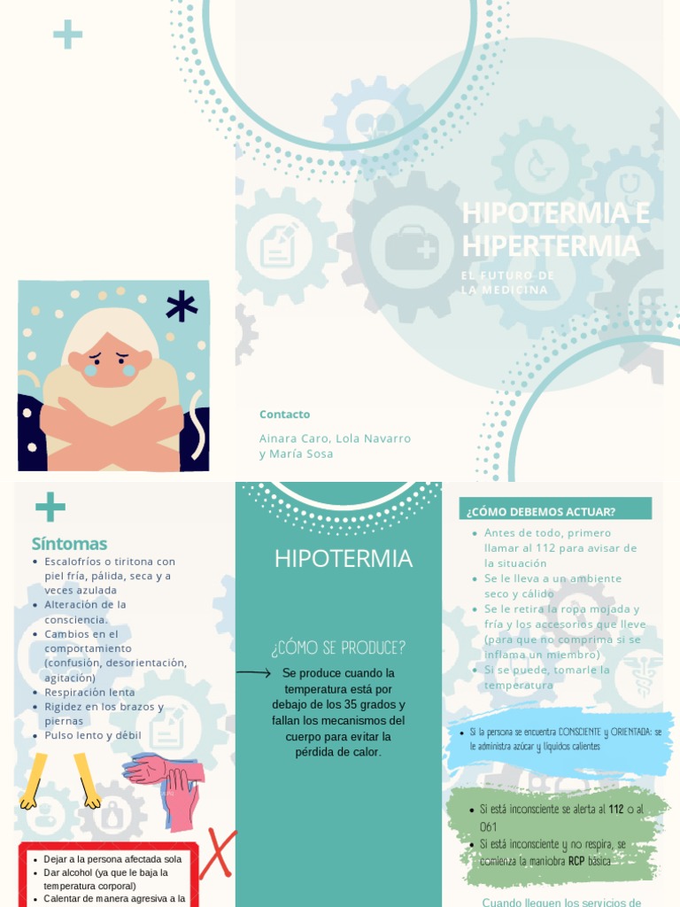 Hipotermia e Hipertermia | PDF | Hipotermia | Medicina CLINICA