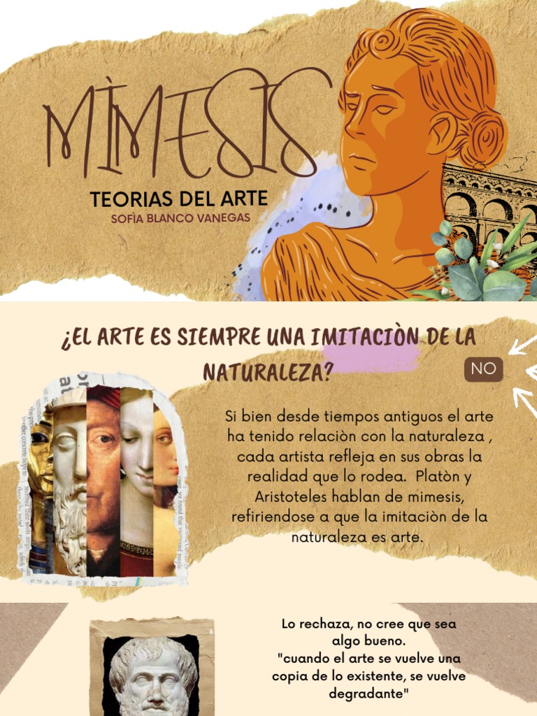 Mímesis en el Arte: Teorías y Reflexiones | PDF | Arte