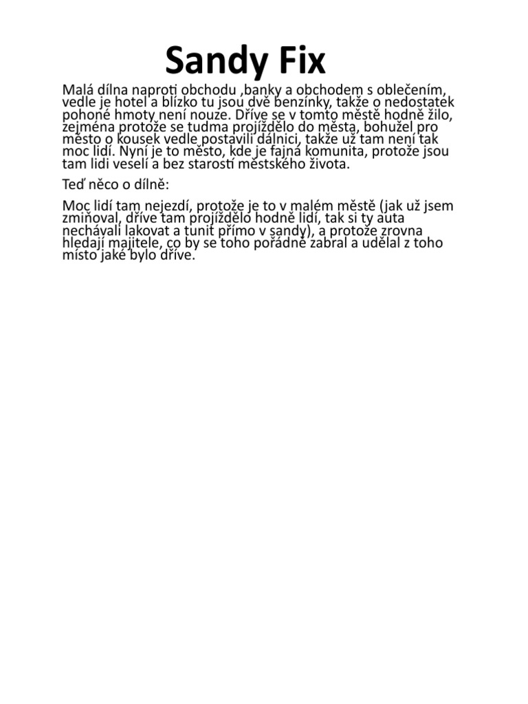 SandyFix Fivem | PDF