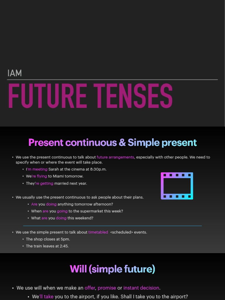 Future Tenses | PDF | Language Mechanics | Grammar