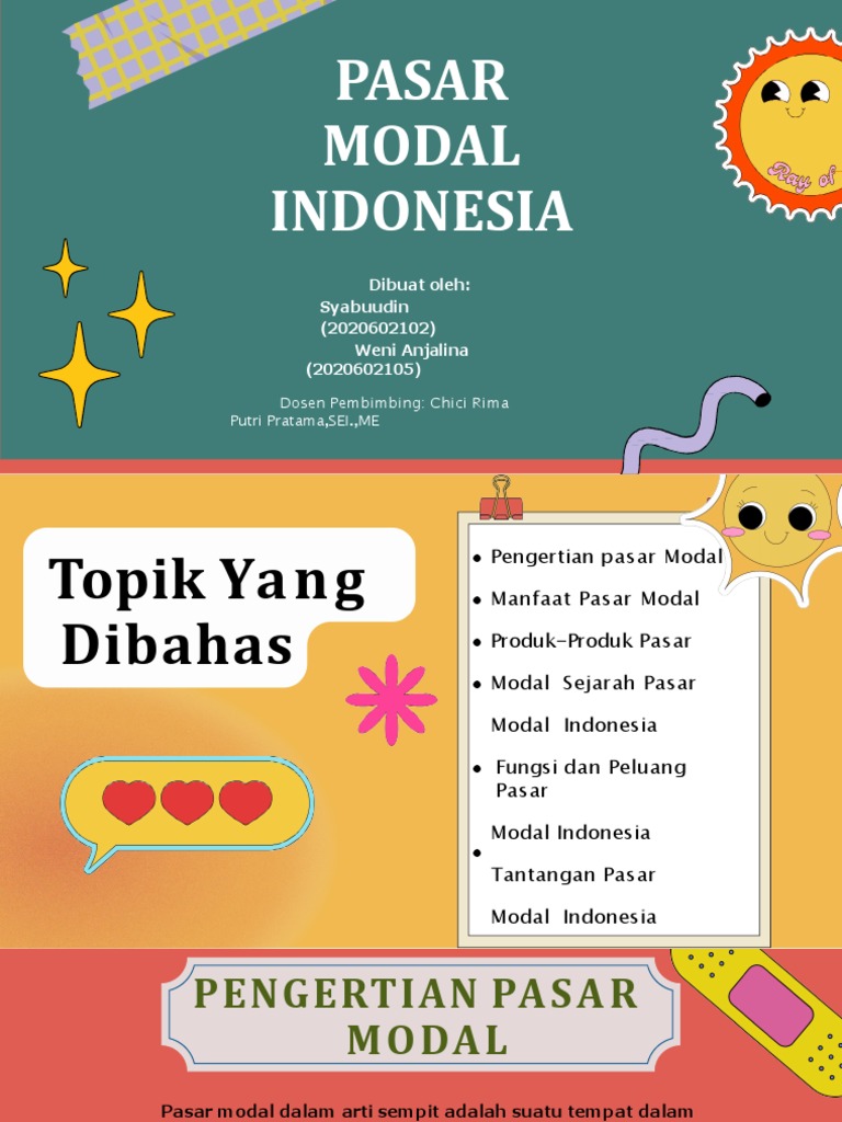 Pasar Modal Indonesia Pdf