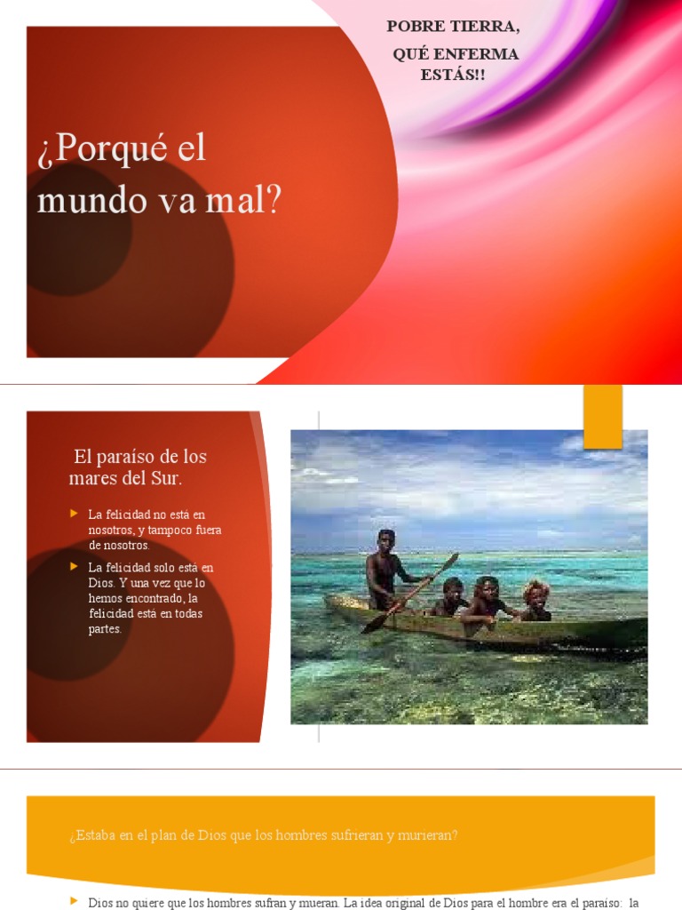 Cap 3 Porqué El Mundo Va Mal | PDF | Pecado | Mal