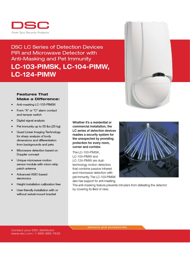 LC-103-4 Detector Anti-Masking en 30001521 | PDF | Telecommunications ...