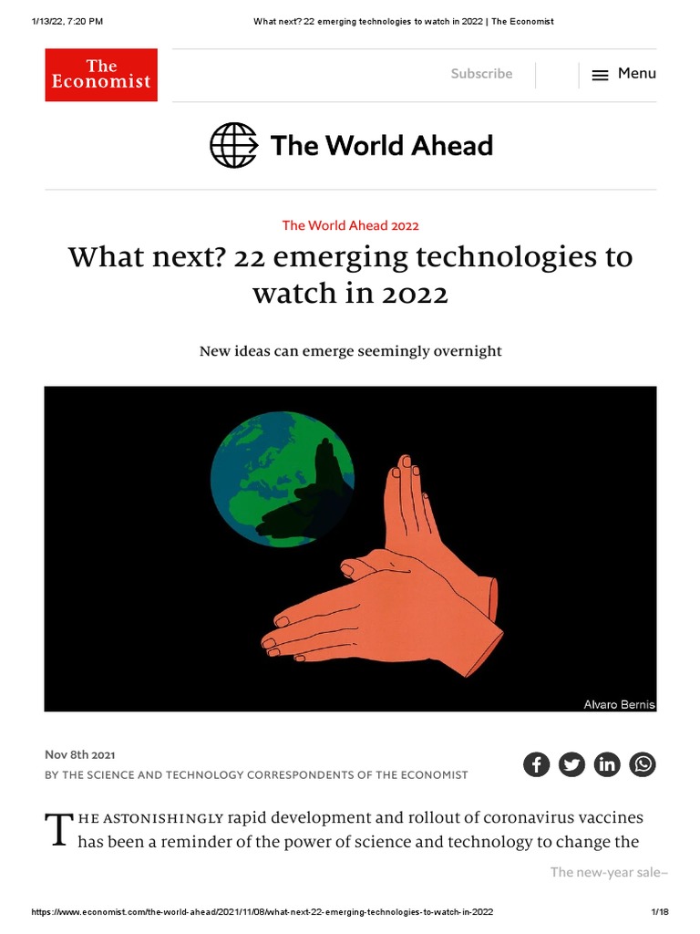 22 Emerging Technologies To Watch in 2022 | PDF | Technology & Engineering
