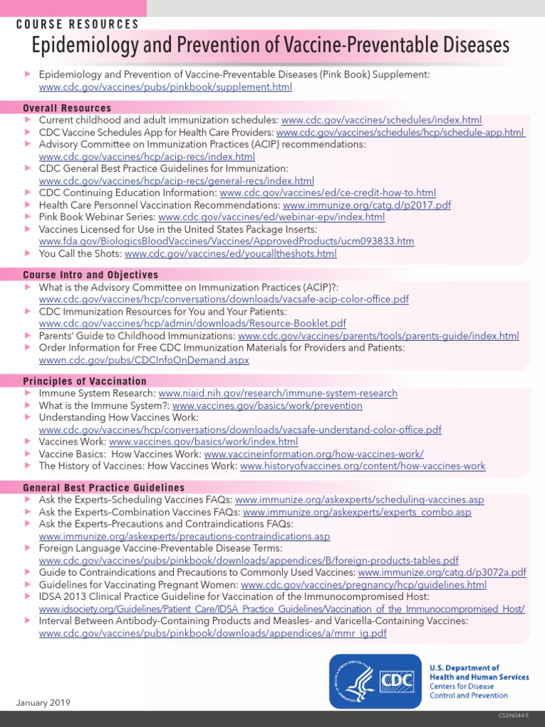 PB - Resource List - May 2019 | PDF | Vaccines | Health Economics
