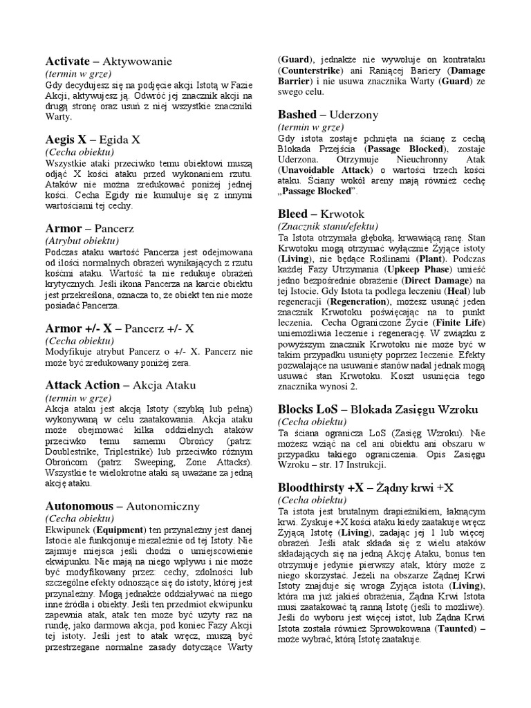 Codex - Polskie Tlumaczenie | PDF Codex - Polskie Tlumaczenie | PDF