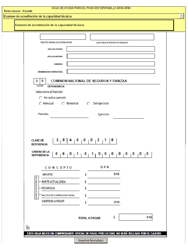 Éxamen de Cédula CNSF | PDF