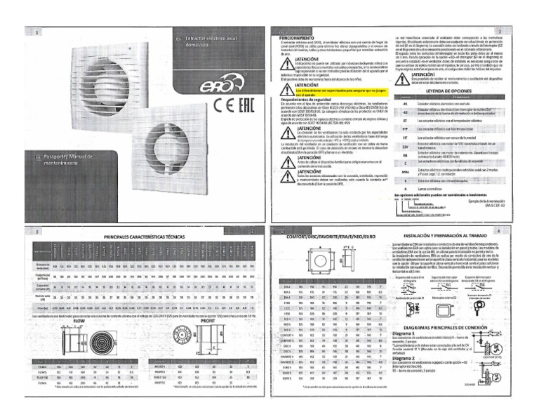 Manual Era 4C - Era 5C | PDF