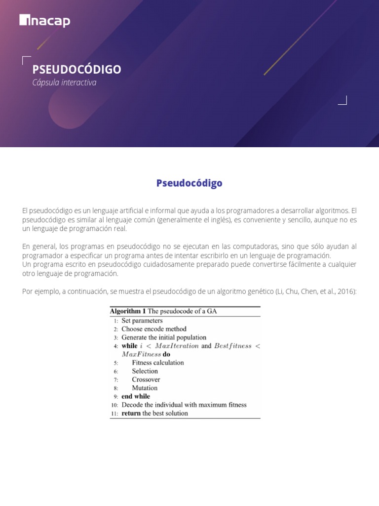 Pseudocodigo | PDF | Programa de computadora | Programación